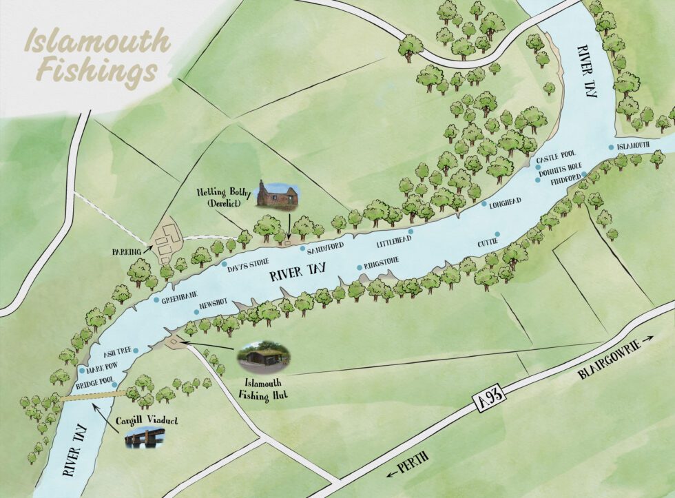 Islamouth Fishing | Salmon Fishing on the River Tay